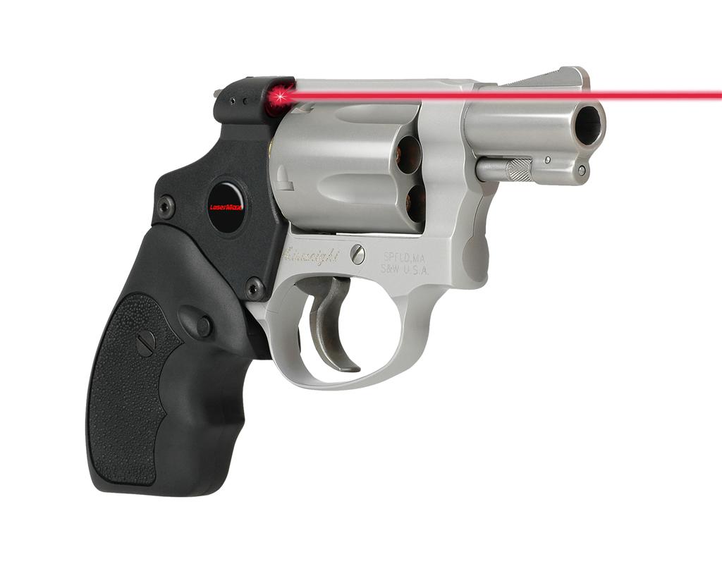 เลเซอร์แดงติดปืนลูกโม่ J Frame ซ่อนนก, LaserMax รุ่น LMS-JMX-NH ...