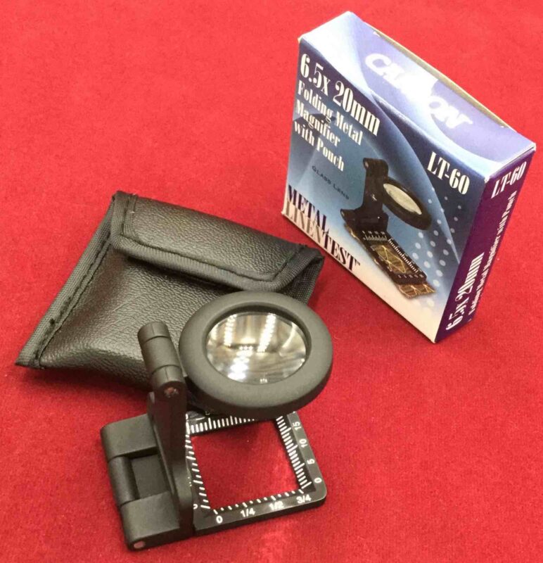 แว่นขยายพับได้พร้อมสเกล Carson 6.5x รุ่น LT-60 – Outdoor Vision