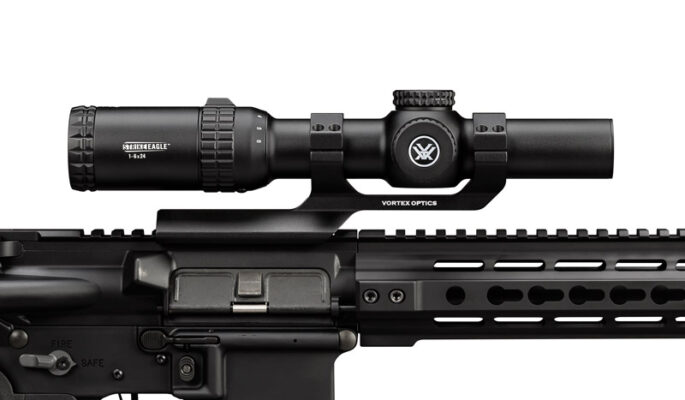 กล้องติดปืน Vortex Strike Eagle 1-6×24 AR-BDC3 – Outdoor Vision