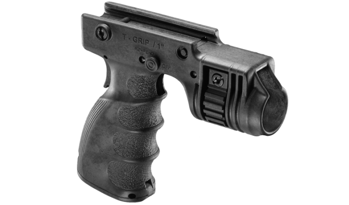 Mako Tactical Foregrip with 1″ Flashlight Mount T-GRIP – Outdoor Vision