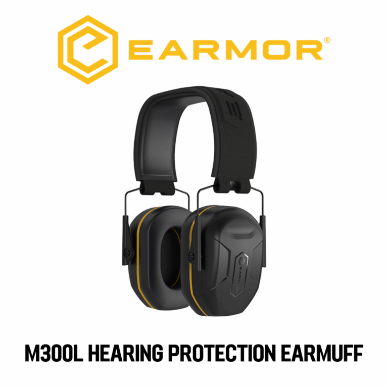 EARMOR M300L Hearing Protection Earmuff – Outdoor Vision